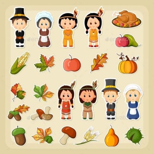 40+ Thanksgiving Vector Graphics & Greeting Templates: Free and Premium ...