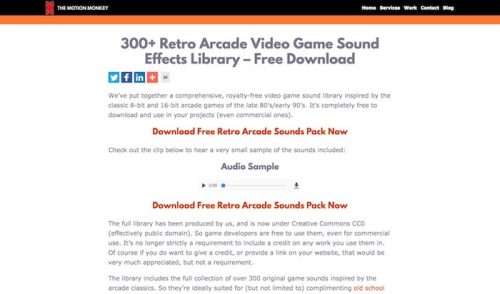 1000+ Free Sound Effects, Music Tracks & Loops for Game Development ...