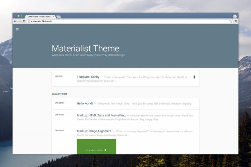 20+ Material Design WordPress Themes for Free Download & Premium ...