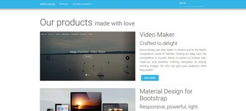 30+ Material Design HTML5 Templates (Free Download & Premium) - Super ...