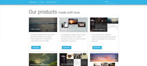 30+ Material Design HTML5 Templates (Free Download & Premium) - Super ...