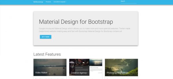 30+ Material Design HTML5 Templates (Free Download & Premium) - Super ...