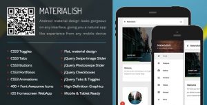 30+ Material Design HTML5 Templates (Free Download & Premium) - Super ...
