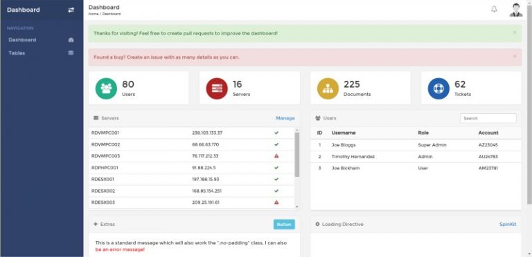 30+ Best Bootstrap Admin Dashboard Templates - Free & Premium - Super ...