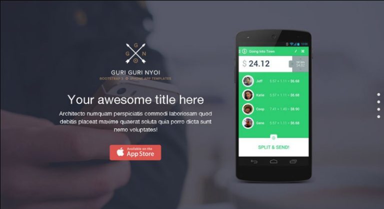 30+ One Page Website Templates built with HTML5 & CSS3 - Super Dev ...