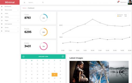 30+ Best Bootstrap Admin Dashboard Templates - Free & Premium - Super ...