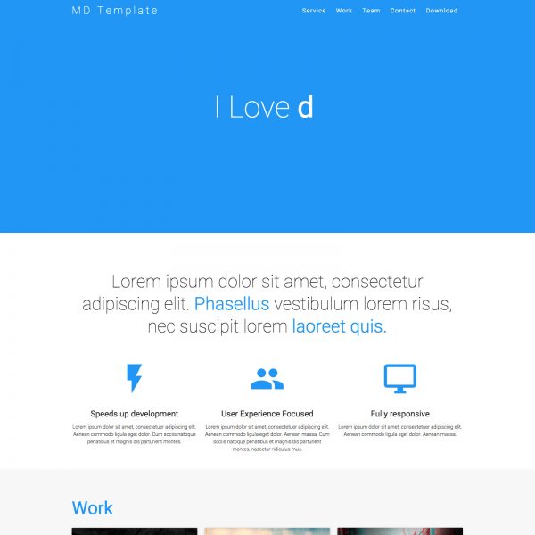 30+ One Page Website Templates built with HTML5 & CSS3 - Super Dev ...