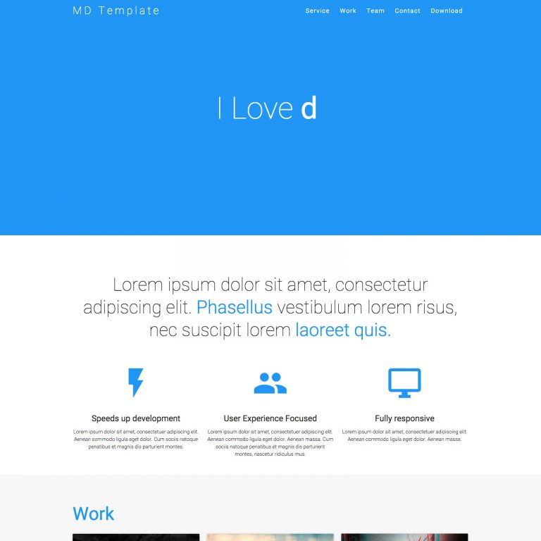 30+ One Page Website Templates built with HTML5 & CSS3 - Super Dev ...