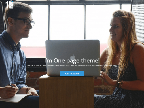 25 One Page WordPress themes for Business, Agency and Startup - Super ...