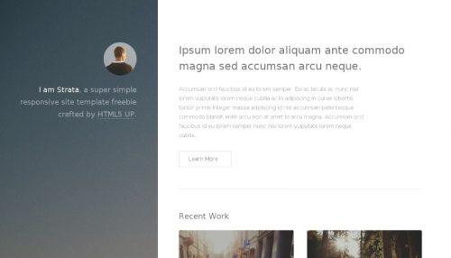 30+ One Page Website Templates built with HTML5 & CSS3 - Super Dev ...