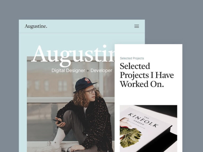 30+ Professional HTML & CSS Resume Templates for Free Download (and ...