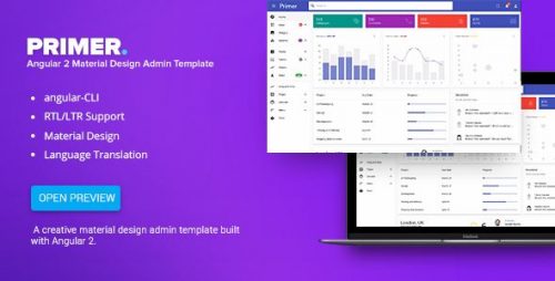 Top 20 Material Design Admin Templates for Download (Free & Premium ...