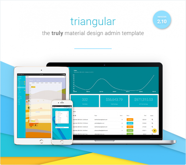 Top 20 Material Design Admin Templates for Download (Free & Premium ...
