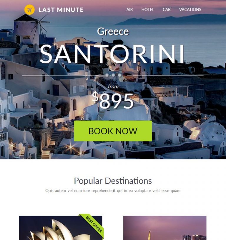 20 Professional Hotel Email Marketing and Newsletter Templates - Super ...