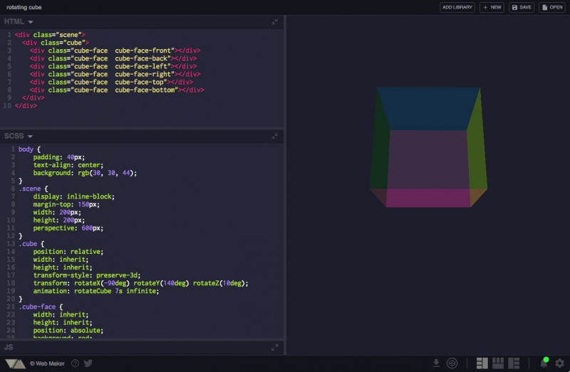 Web Maker An Open Source Codepen Alternative Which Works Offline Super Dev Resources