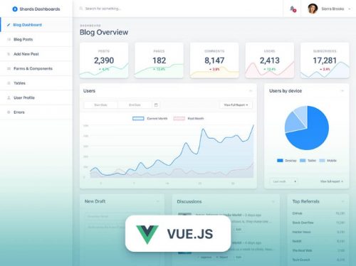 21 Best Vue.js Admin Dashboard Templates (Free Download and Premium ...