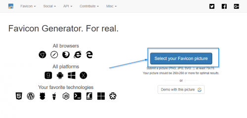 How to Create Favicon ICO file from Image PNG, JPG or SVG - Super Dev ...