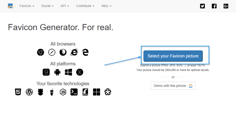 How to Create Favicon ICO file from Image PNG, JPG or SVG - Super Dev Resources