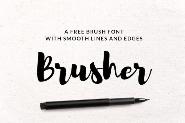 22 Best Brush Fonts for Free Download (and Premium) - Super Dev Resources