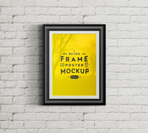 25+ Poster Mockup PSD Templates to Showcase your Designs - Super Dev ...