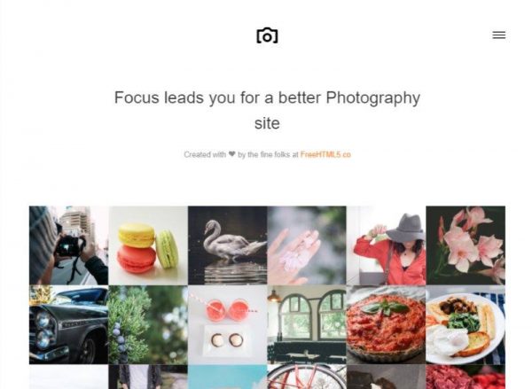 25+ Best Photography Website HTML Templates with Stunning Photo Gallery ...