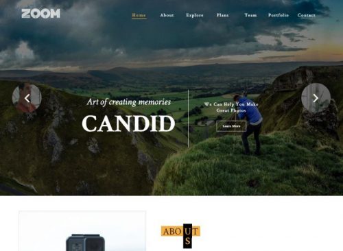 25+ Best Photography Website HTML Templates with Stunning Photo Gallery ...