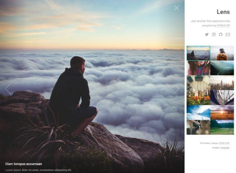 25+ Best Photography Website HTML Templates with Stunning Photo Gallery ...