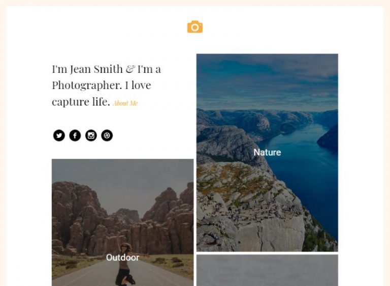 25+ Best Photography Website HTML Templates with Stunning Photo Gallery ...