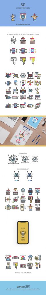 50 Free Development Related Icons - SVG & PNG - Super Dev Resources