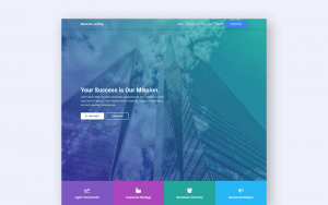 30+ One Page Website Templates built with HTML5 & CSS3 - Super Dev ...