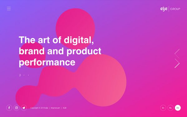 Inspirational Showcase of Trending Gradients in Web Design - Super Dev ...