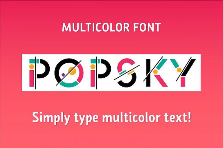 25 Awesome Color Fonts for Download (Free and Premium) - Super Dev ...