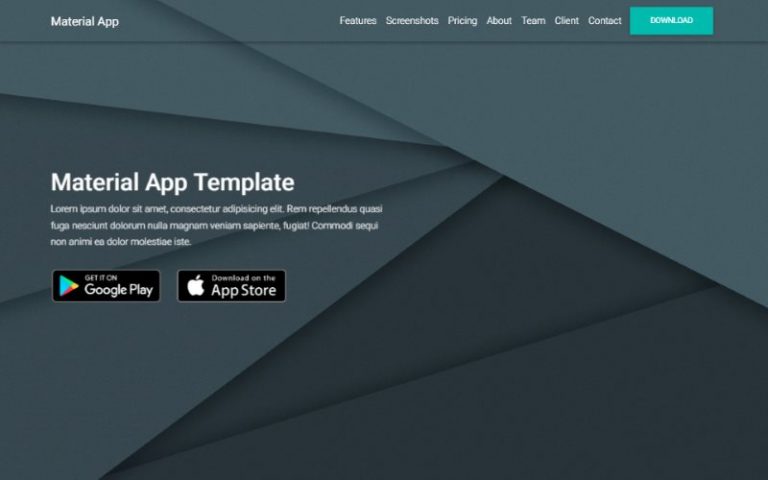30+ Material Design HTML5 Templates (Free Download & Premium) - Super ...