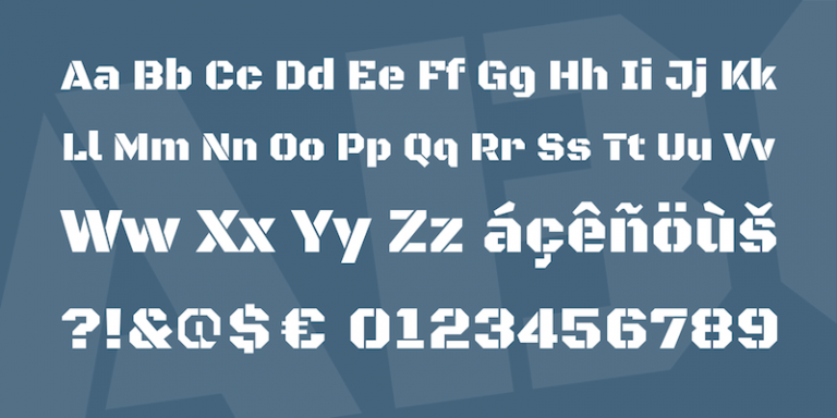 25+ Best Stencil Fonts for Download (Free & Premium) - Super Dev Resources