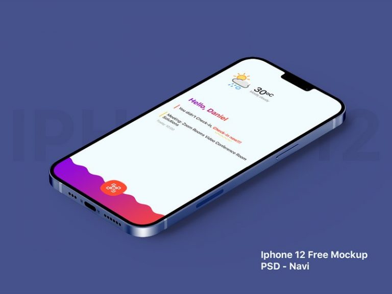 20 Free iPhone 12 Mockups - PSD, AI, Sketch & Figma - Super Dev Resources