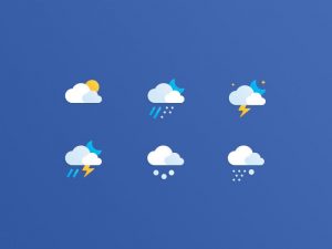 14 Free Weather Icon Sets for your Apps & Websites - Super Dev Resources