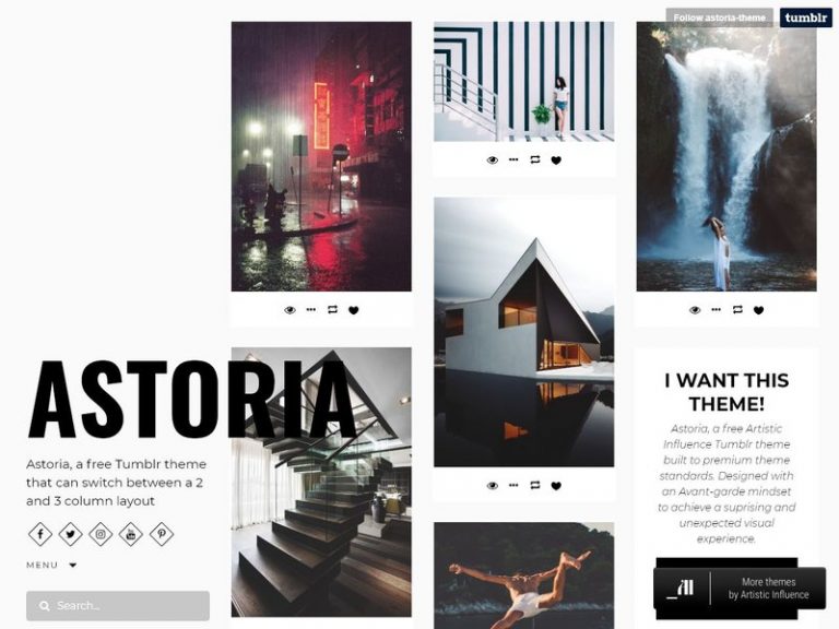 25 Best Tumblr Themes for Photographers & Photobloggers - Super Dev ...