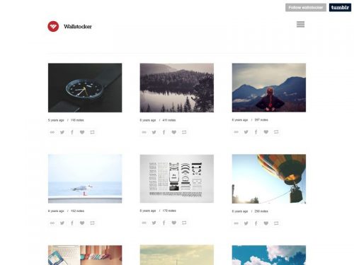 25 Best Tumblr Themes for Photographers & Photobloggers - Super Dev ...