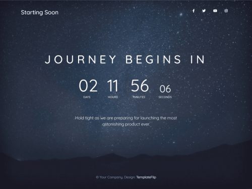 Free Launch Page with Countdown Timer and Video Background - Super Dev ...