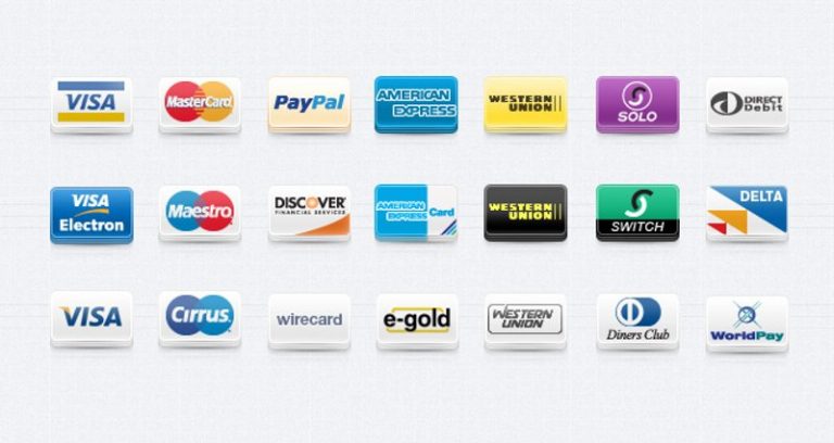 16+ Free Payment Method Icon Sets - Download SVG, PNG for E-commerce ...