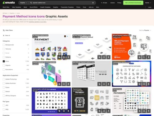 16+ Free Payment Method Icon Sets - Download SVG, PNG for E-commerce ...