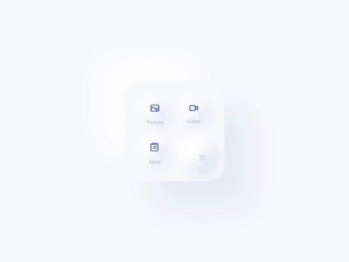 25 Neumorphism UI Design Inspirations and Examples - Super Dev Resources