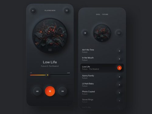 21 Dark UI Design Inspirations and Examples - Super Dev Resources