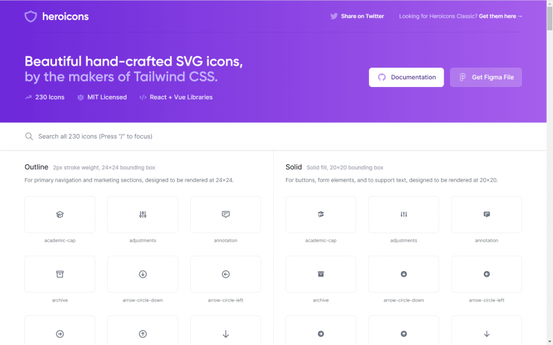 21 Free SVG Icon Sets for Commercial Use in Web Design - Super Dev ...