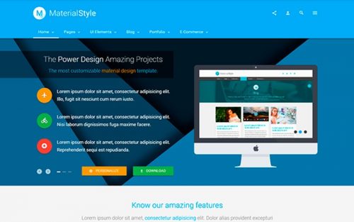 8 Best Material Design Bootstrap Themes and UI Kits - Super Dev Resources