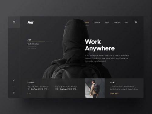 21 Dark UI Design Inspirations and Examples - Super Dev Resources