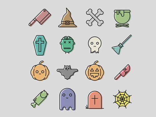 20+ Halloween Icon Sets - Free and Premium - Super Dev Resources