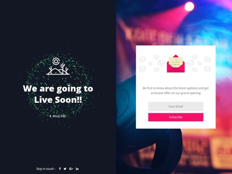 25 Best Coming Soon HTML Templates for Free Download and Premium ...