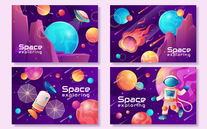 10 Free Outer Space Vector Backgrounds Ai And Super Dev Resources