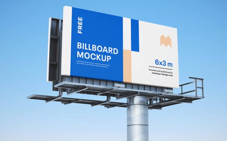 20 Best Free Billboard Mockups - PSD Download - Super Dev Resources